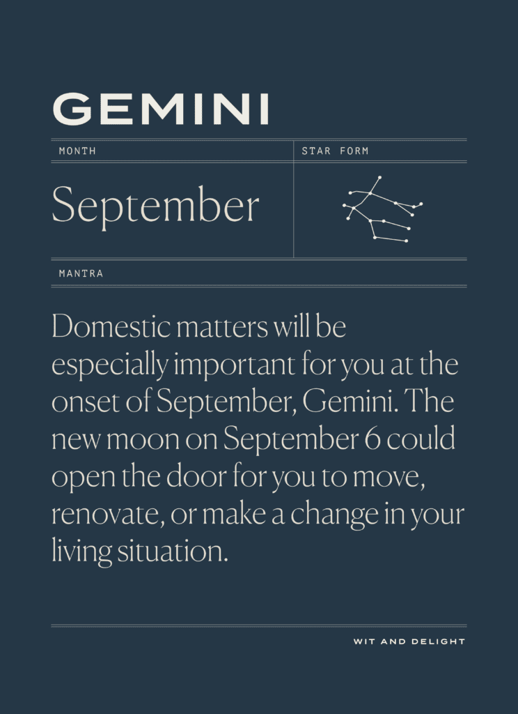 September 2021 Horoscopes: Focus on the Details | Wit & Delight