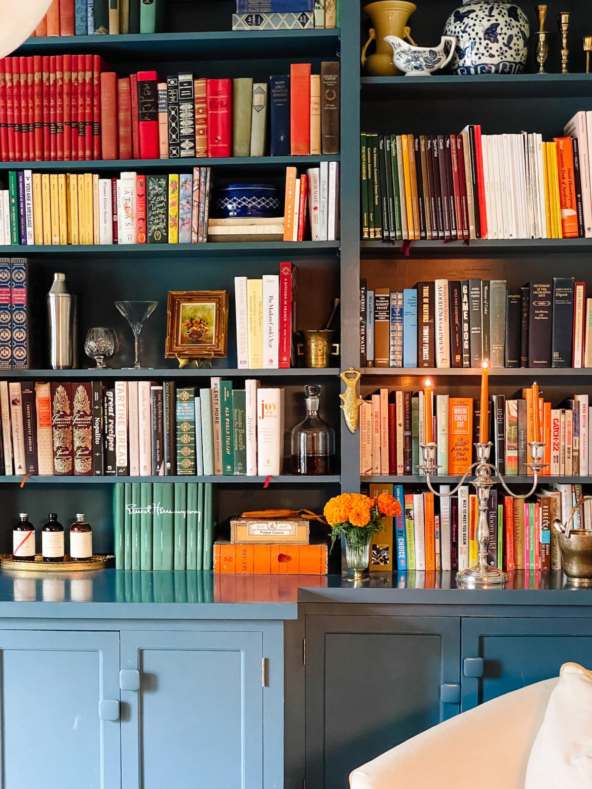 Your Space-Saving Solution for a Bar Cart (With a Literary Twist) | Wit ...