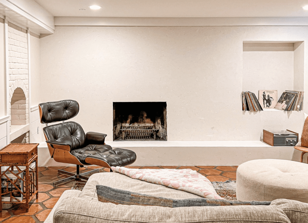 Basement Family Room Paint Reveal | Wit & Delight